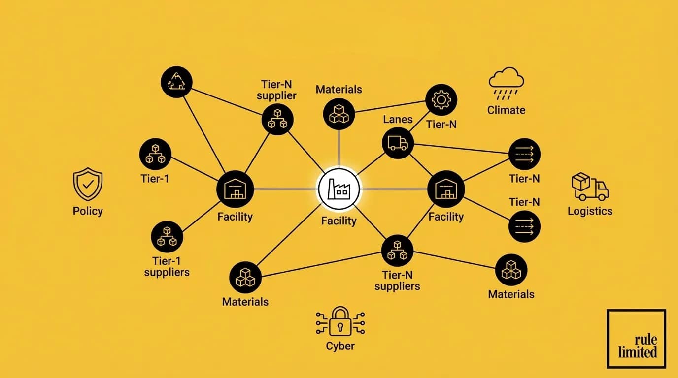 Risk Mapping and Scenario Planning for Supply Chains | Rule Ltd